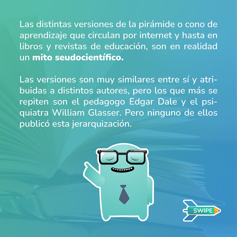 La pirámide de aprendizaje de Edgar Dale: ¿Mito o realidad?